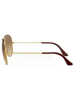 Ray-ban Aviator Frame Sunglasses - Brown