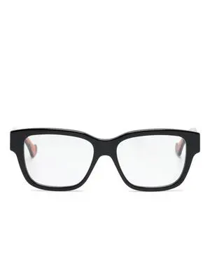 Gucci Rectangle-frame Glasses - Black