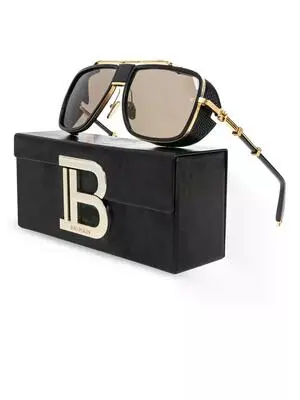 Balmain Pilot Frame Sunglasses