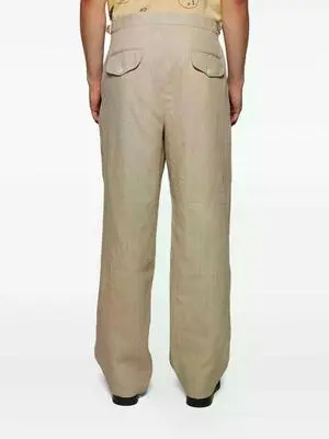 BODE Side-strap Linen Trousers