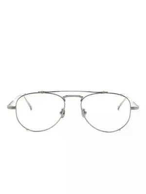 Matsuda Pilot-frame Glasses - Silver
