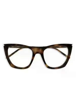 Saint Laurent Cat-eye Glasses - Brown
