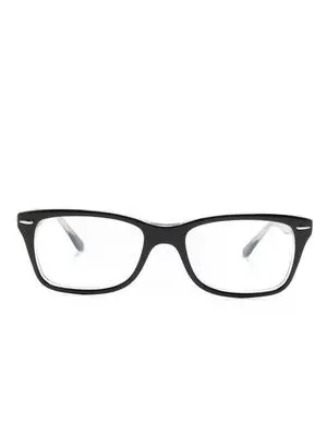 Ray-ban Rectangle-frame Glasses - Black