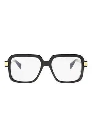 Balmain Square-frame Glasses - Black