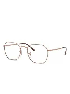 Ray-ban Square-frame Eyeglasses - Pink
