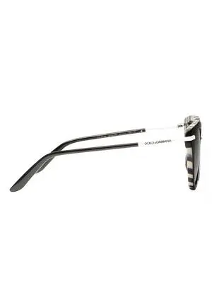 Dolce & Gabbana Dna Cat-eye Sunglasses - Black