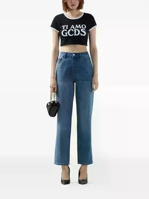 Gcds Straight-leg Jeans - Blue