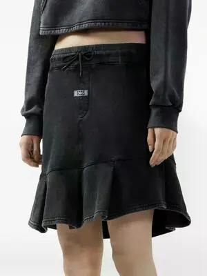 Gcds Stone Washed Track Skirt