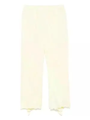 Issey Miyake Wrinkled Twisted Trousers