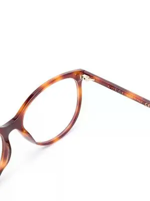 Gucci Oval-frame Glasses