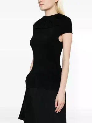 ALAINPAUL Gathered-neck Top