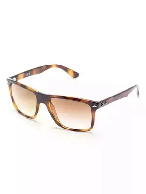 Ray-ban Tortoiseshell Rectangle Sunglasses
