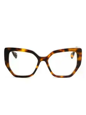 Karl Lagerfeld Cat-eye Frame Glasses - Brown