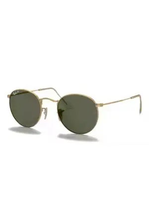 Ray-ban Round Frame Sunglasses - Gold