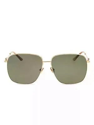 Valentino Garavani Vlogo Signature Sunglasses - Gold