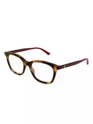 Gucci Square-frame Glasses - Green