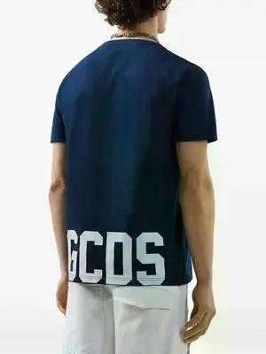 Gcds Logo-print T-shirt - Blue