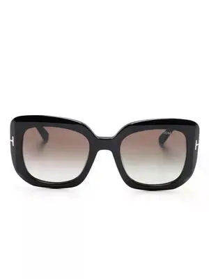 TOM FORD Square Frame Sunglasses - Black