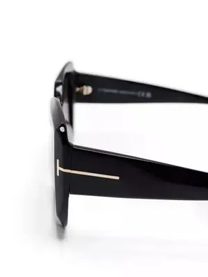 TOM FORD Square Frame Sunglasses - Black