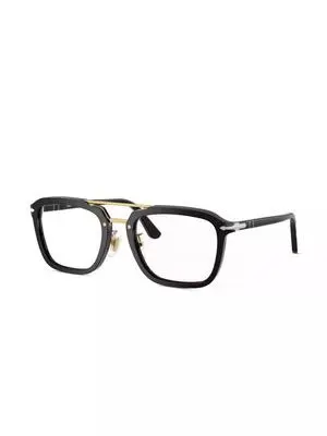 Persol Senna Square Frame Glasses - Black