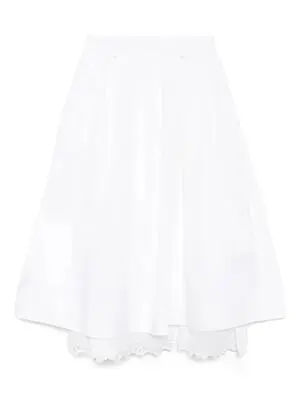 Dice Kayek Cotton Midi Skirt