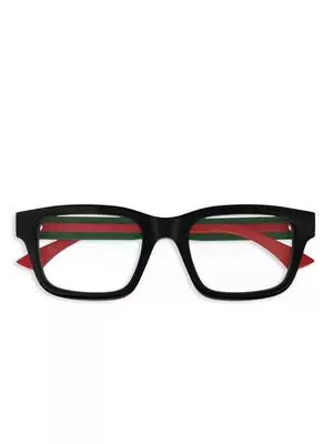 Gucci Rectangle-frame Eyeglasses - Green