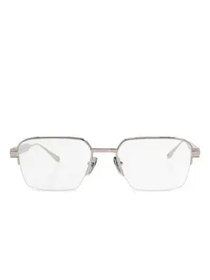 Balmain Rectangle-frame Glasses - Silver