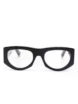 Gucci Geometric-frame Eyeglasses - Black