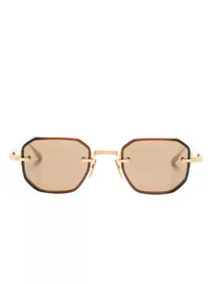Akoni Gold Tone Eyewear For Women