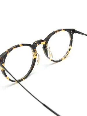 Oliver Spencer Tortoiseshell Round-frame Glasses