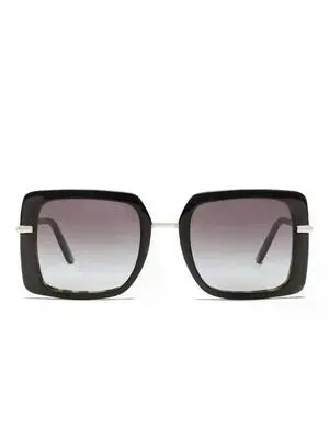 Dolce & Gabbana Dna Square Frame Sunglasses - Black