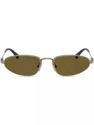 Miu Miu Runway Sunglasses - Gold