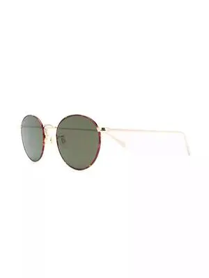 Oliver Spencer Coleridge Round Sunglasses - Brown