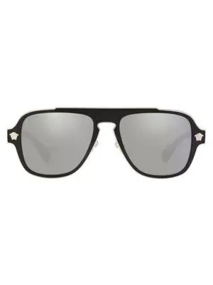 Versace Square Frame Sunglasses - Black