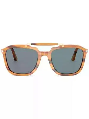 Persol Square-frame Sunglasses - Brown
