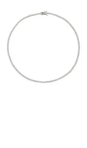 Alexa Leigh Everyday Tennis Necklace - Yellow Gold