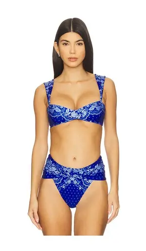 Agua Bendita X Malory Bikini Top - Baha