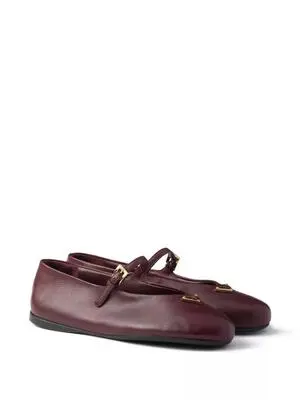 Prada Leather Ballet Flats