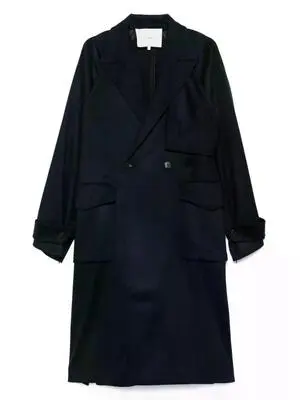 Setchu Notched Lapel Outerwear For Women