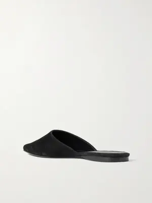 Tove Pheby Point-toe Suede Mules
