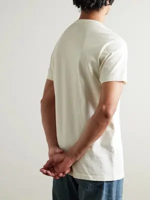 Ralph Lauren Two-pack Garment-dyed Cotton-jersey T-shirts - Neutrals