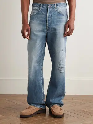 Visvim Social Sculpture 01 Straight-leg Selvedge Jeans