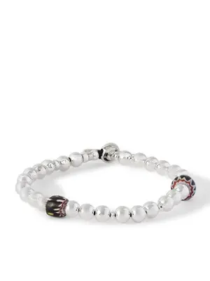 MIKIA Beaded Bracelet - Silver