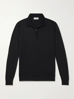Men's John Smedley Black Sweaters