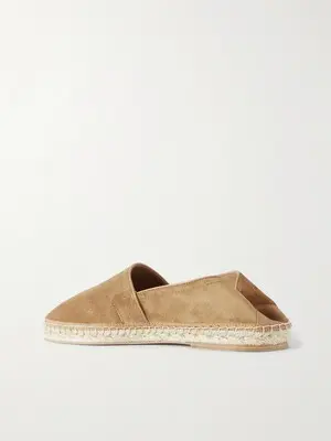 Brunello Cucinelli Suede Espadrilles - Brown