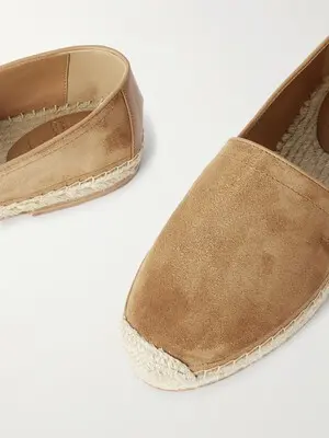 Brunello Cucinelli Suede Espadrilles - Brown