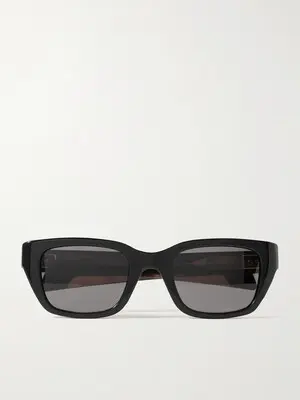 Bottega Veneta Ribbon Square-frame Sunglasses - Black