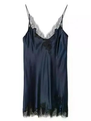 Lace-trimmed Silk Sleepwear