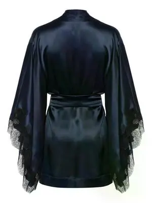 Carine Gilson Satin Silk Robe