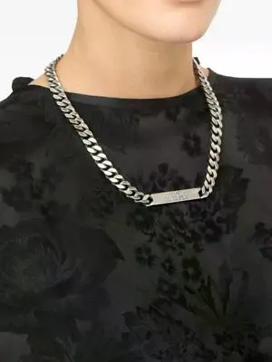 MAISON MARGIELA Logo Chain Necklace